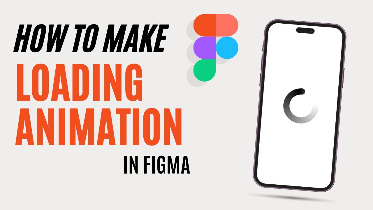 Loading Wheel In Figma Loading Animation Figma Tutorials Youtube