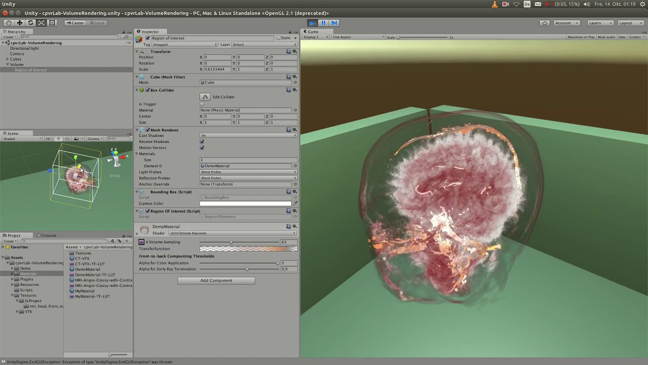 Volume Rendering In Unity Youtube