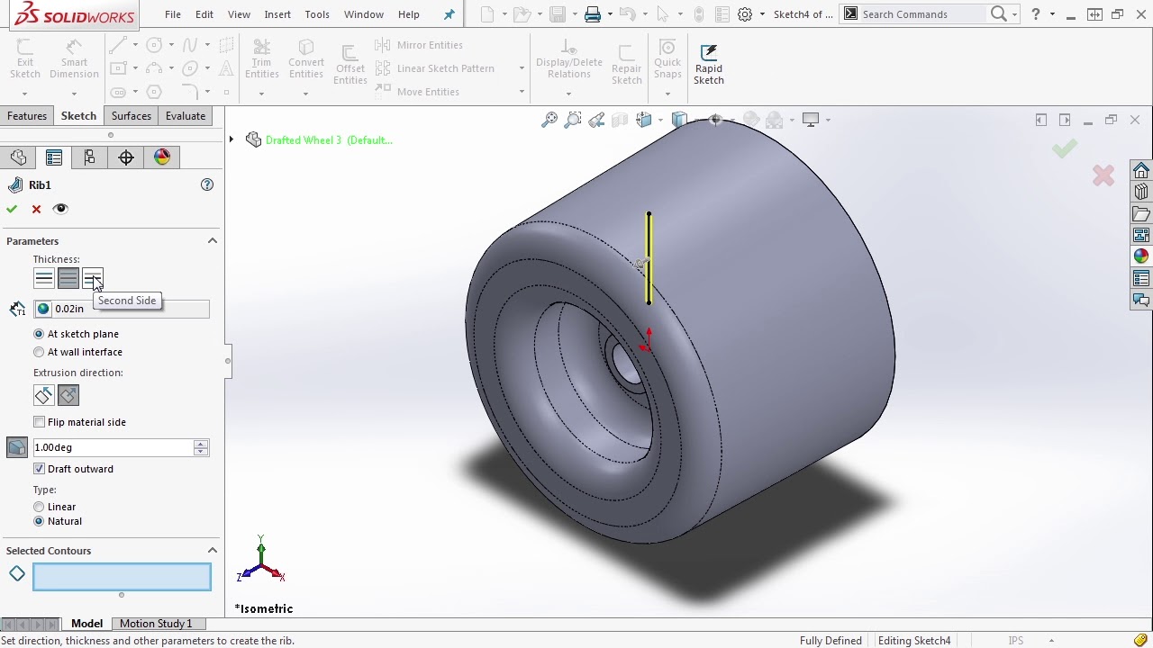 Solidworks Tutorial 49 Feature Editing Youtube