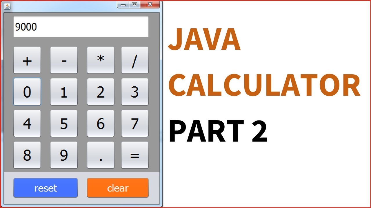 Java How To Make A Calculator In Java Using Netbeans With Source