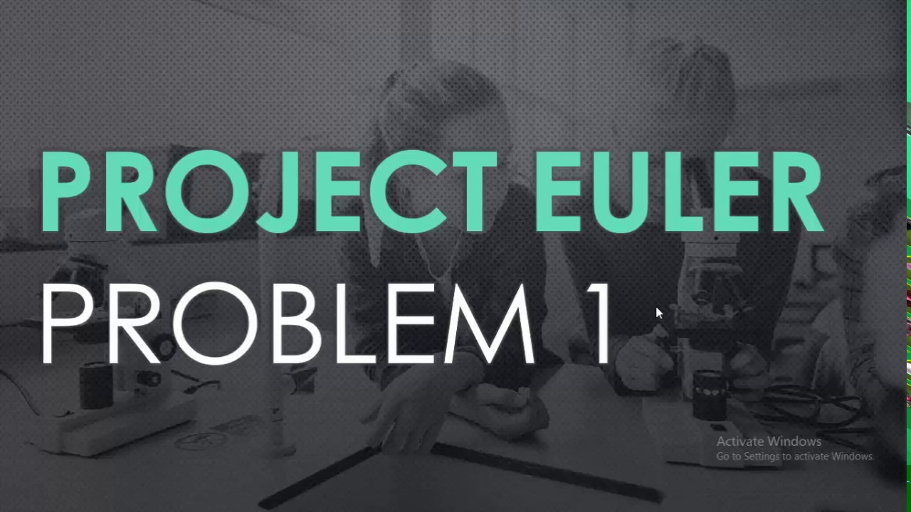 Project Euler Problem 1 Multiples Of 3 And 5 Easy Way Javascript