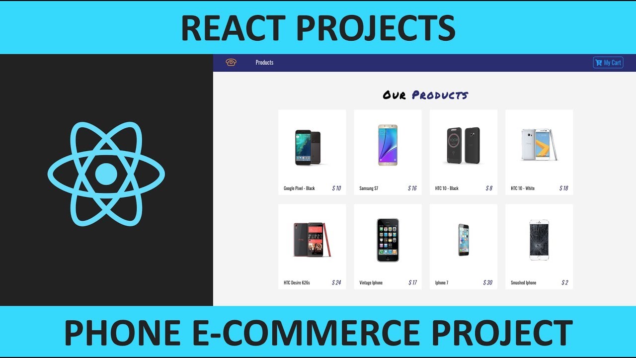 React Phone E Commerce Project Youtube