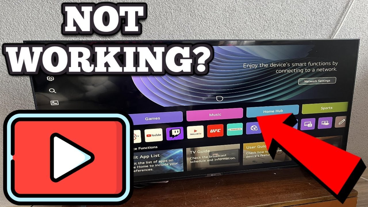 How To Fix App Not Working Lg Smart Tv Youtube