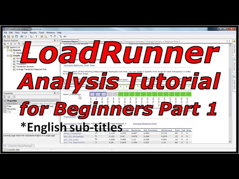 Loadrunner Analysis Loadrunner Analysis Tutorial Loadrunner Analysis