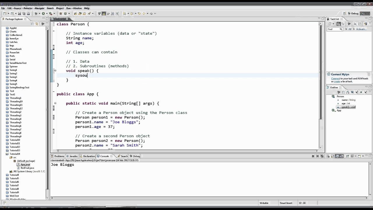 Java Tutorial At Fred Mounce Blog