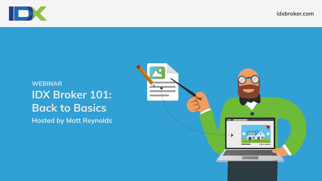 Idx Broker 101 Back To Basics Youtube