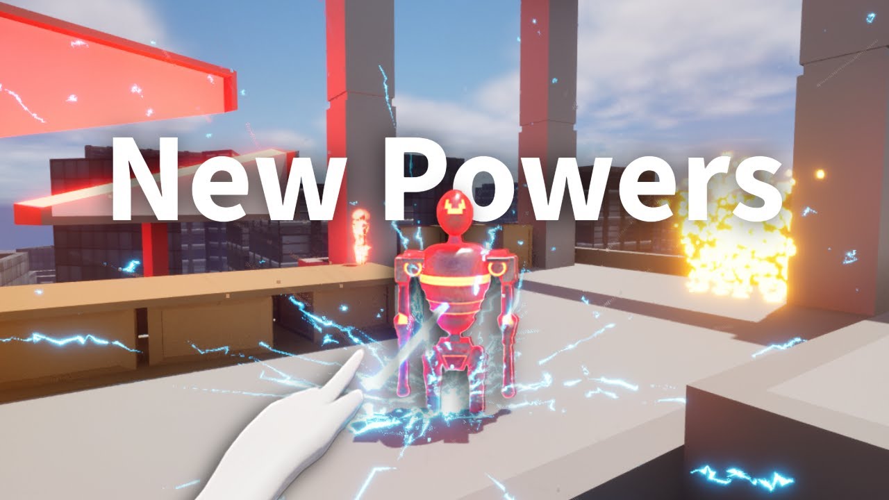 I Created New Superpowers For My Game Youtube