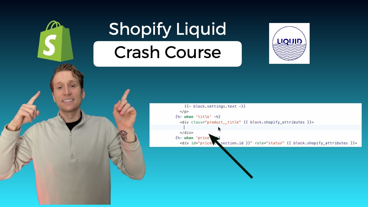 Shopify Liquid Crash Course 10 Minutes Youtube