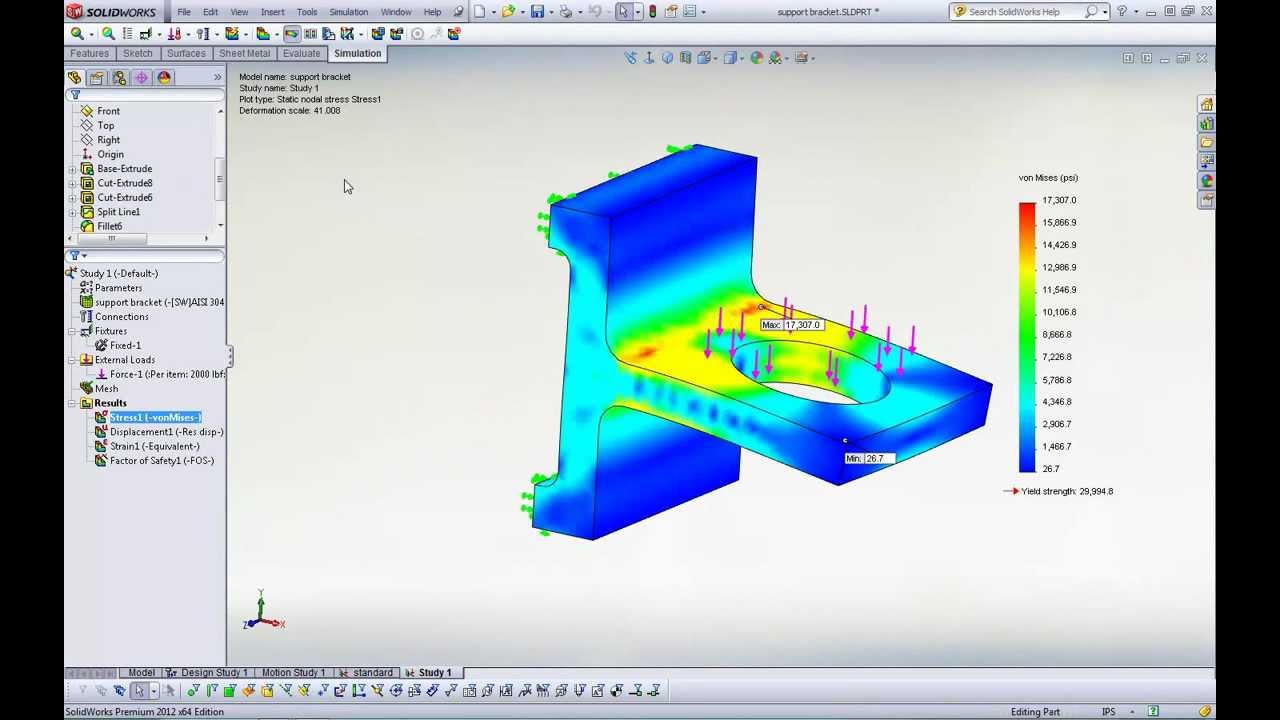Lunch Learn Simulation Tools In Solidworks Premium Youtube