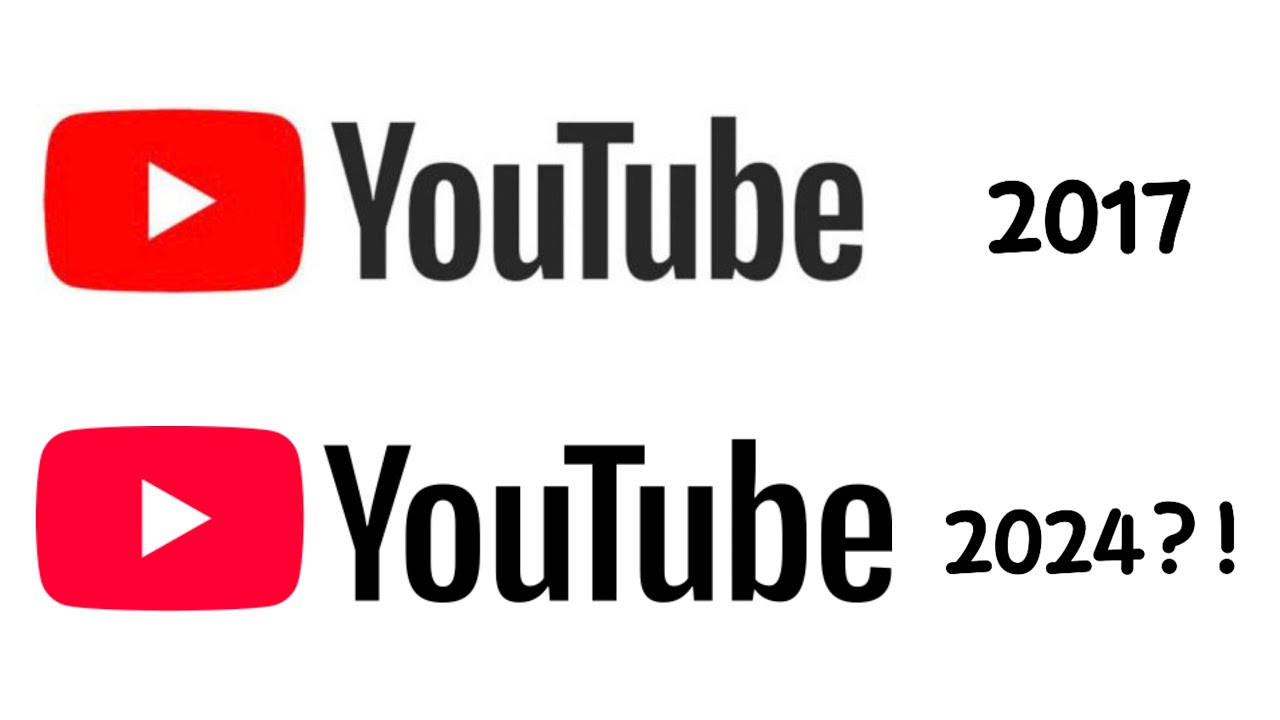 Youtube Logo Evolution 2005 2024 Most Viewed Video Youtube