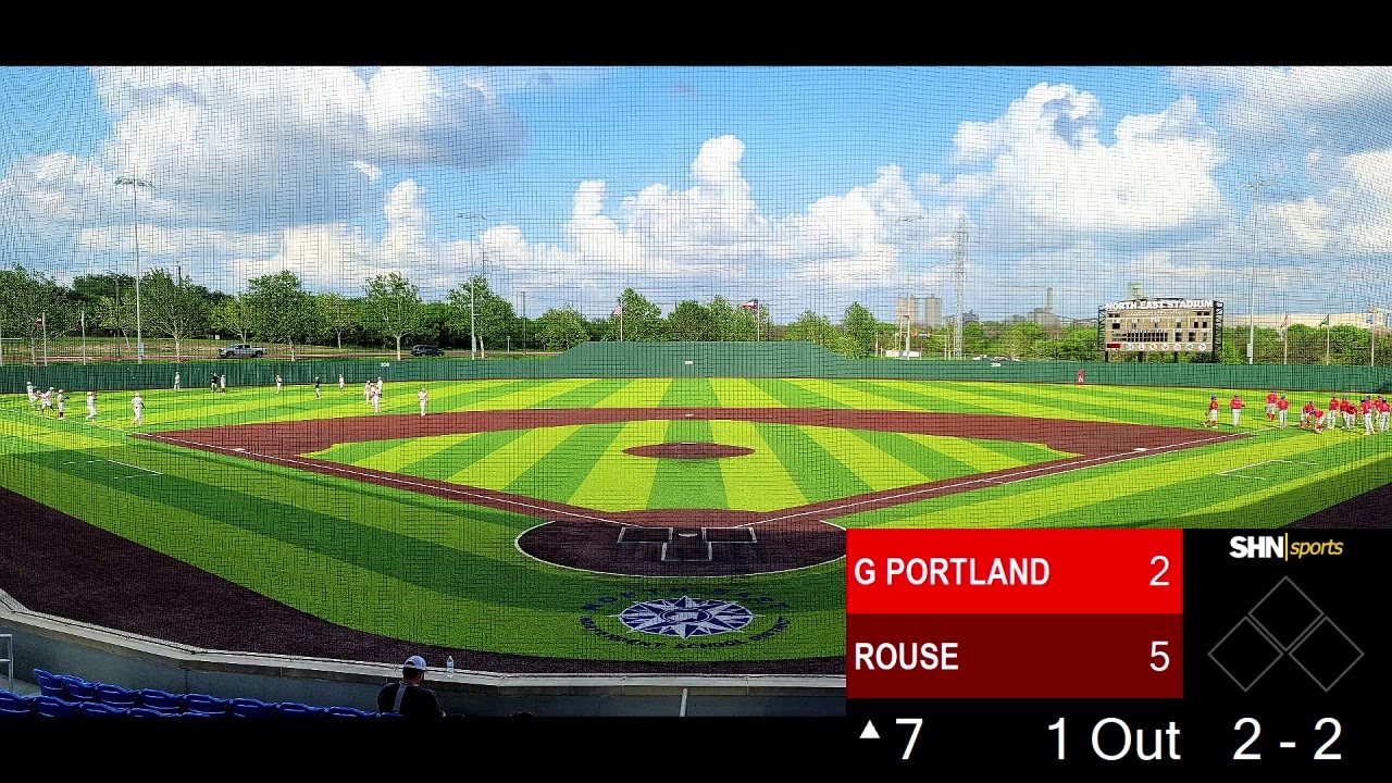 High School Baseball Rouse Raiders Vs Gregory Portland Wildcats 5