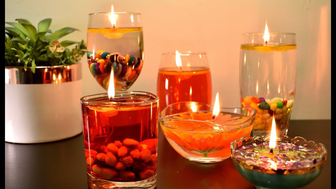 Cooking Oil Floating Candles