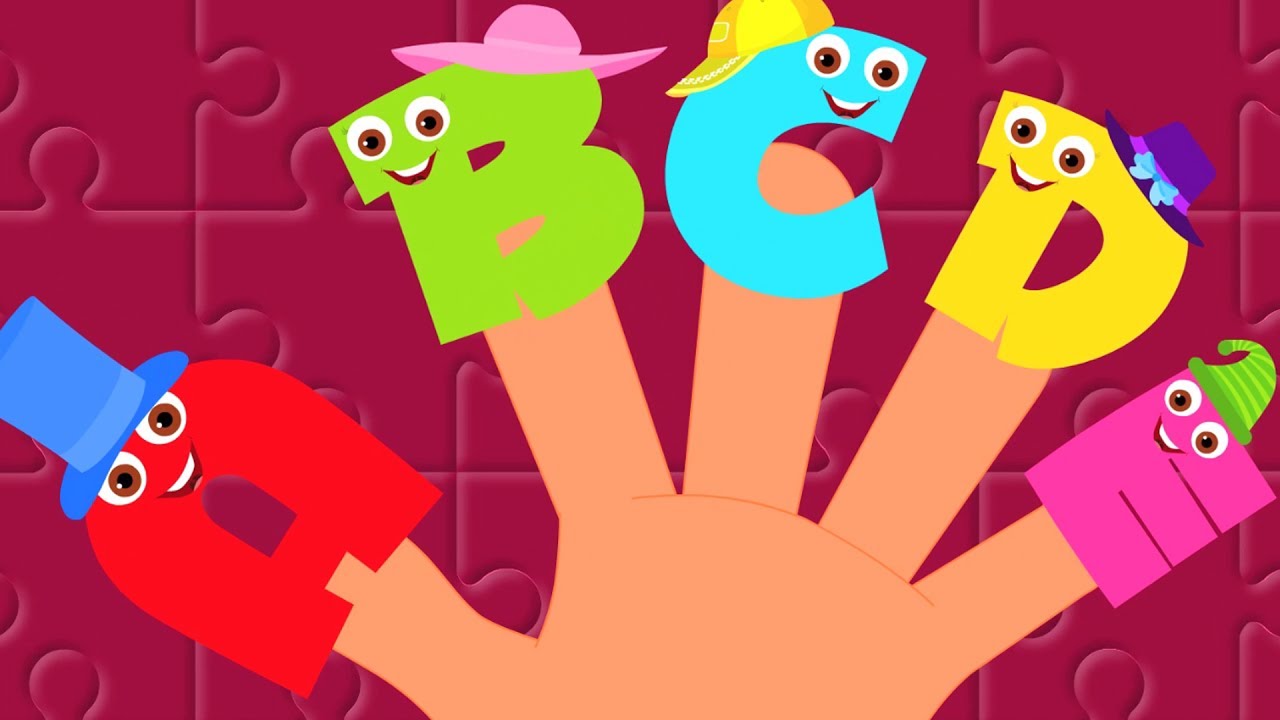 Alphabets Finger Family Learn Alphabets Abc Song Nursery Rhymes