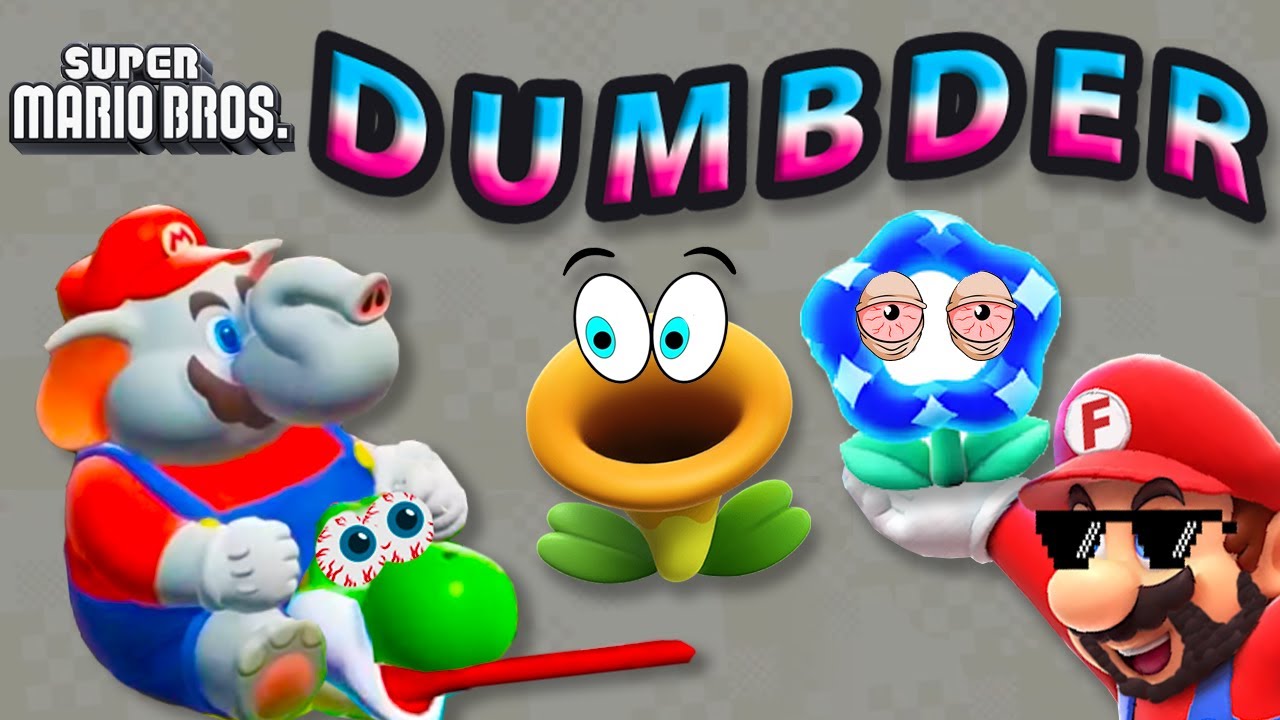 Super Mario Bros Dumbder Mario Wonder Direct Ytp Youtube