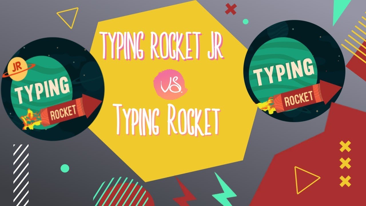 Typing Rocket Jr Vs Typing Rocket Educational Youtube