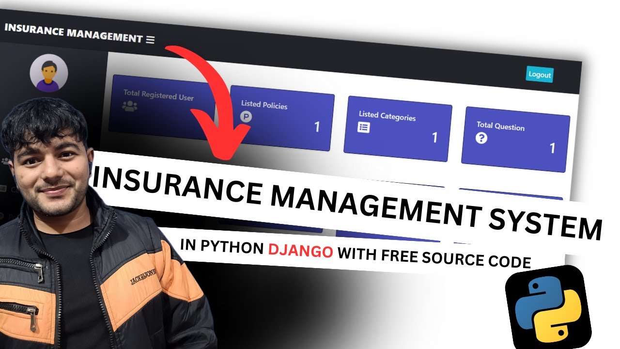 Insurance Management System In Python Django With Free Complete Source