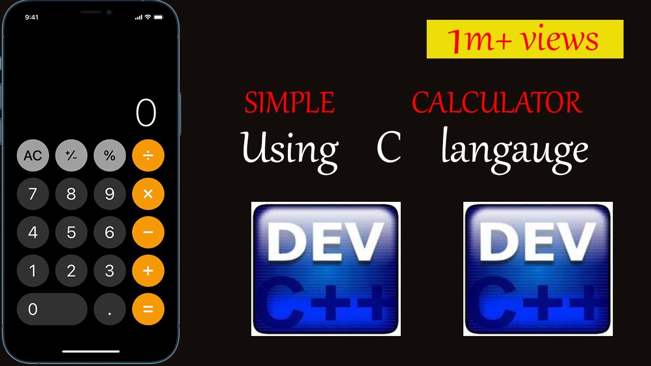 Make Simple Calculator Using C Language Youtube