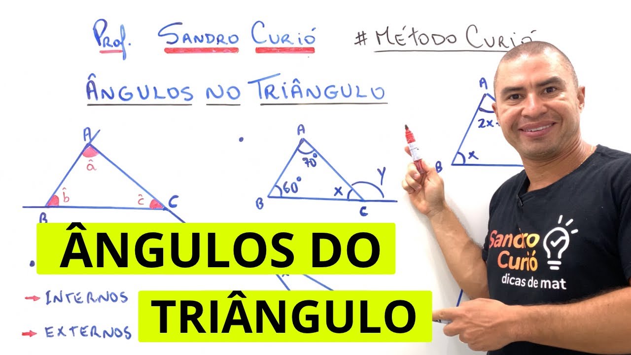 Angulos Do Triangulo De Trigonometria
