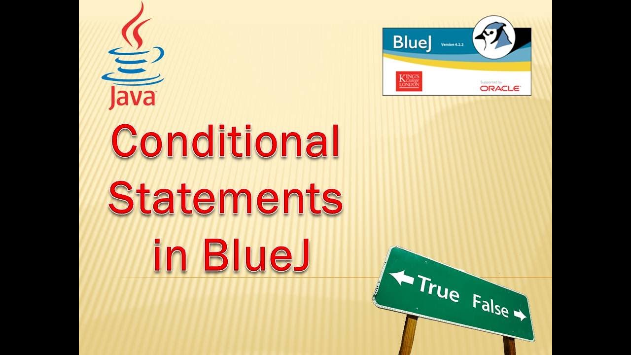 Conditional Statement Showing If Else Statement In Bluej Bluej Java