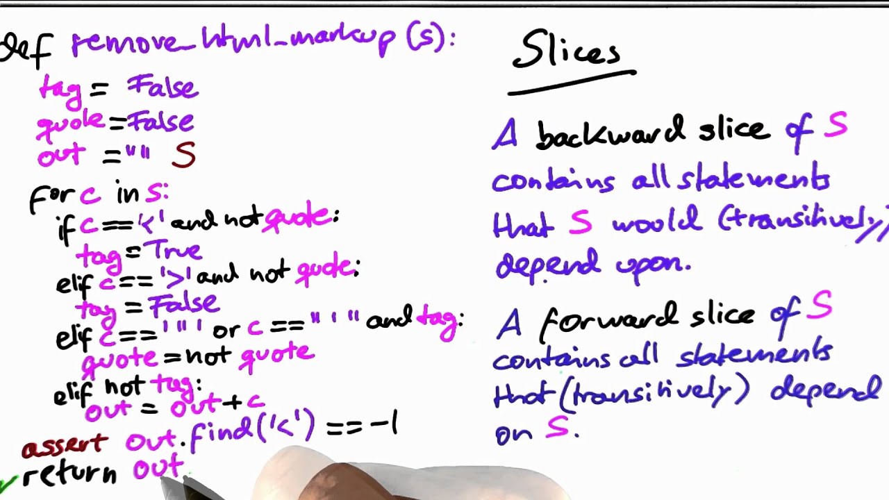 Forward Slice Software Debugging Youtube