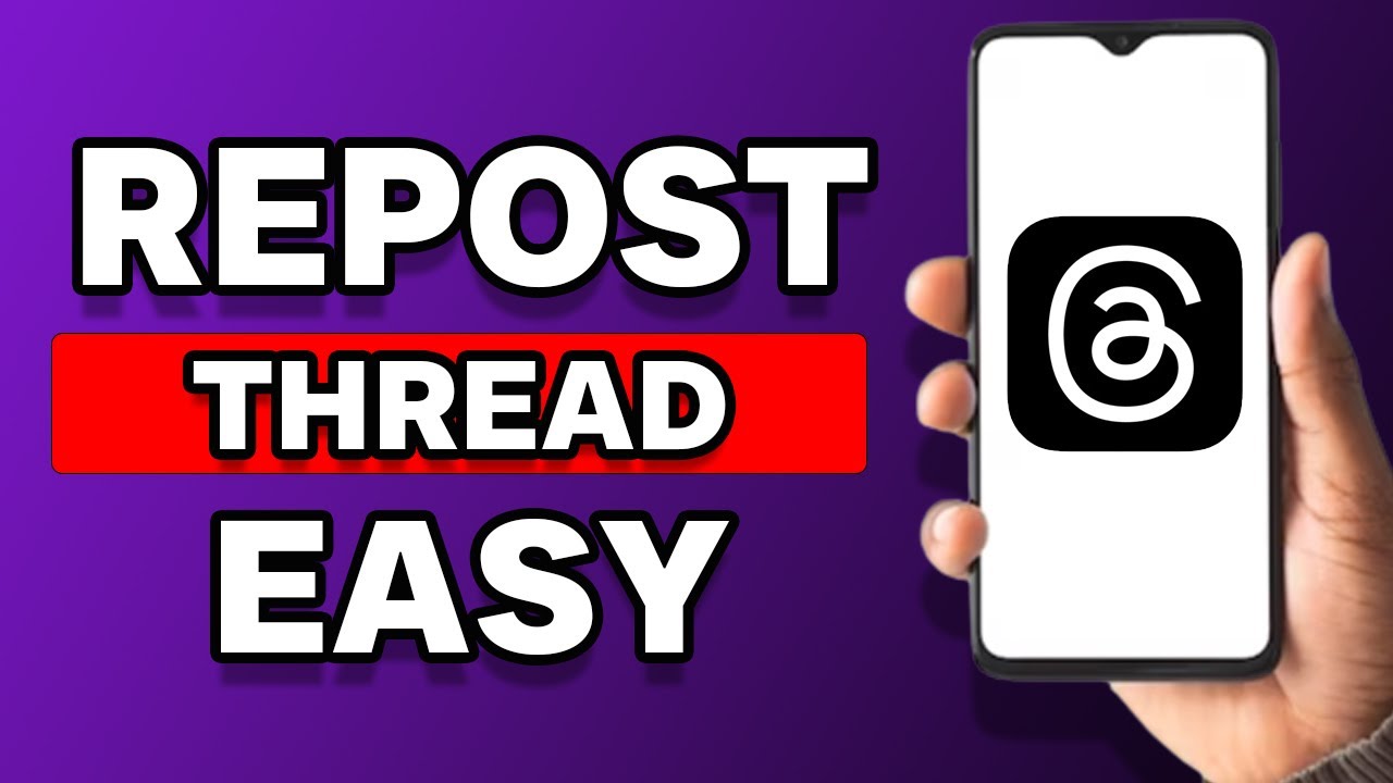 How To Repost On Threads Step By Step Youtube
