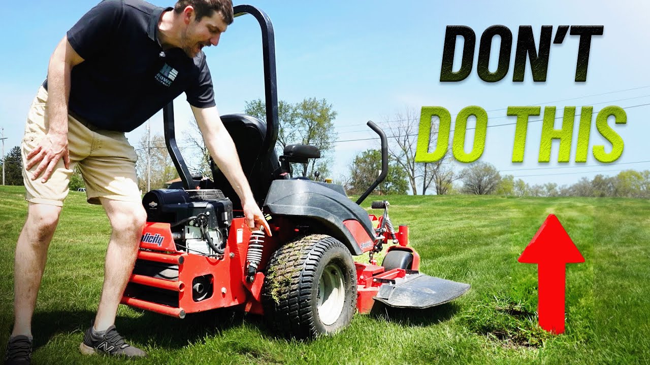 How To Operate A Zero Turn Mower For Beginners Youtube