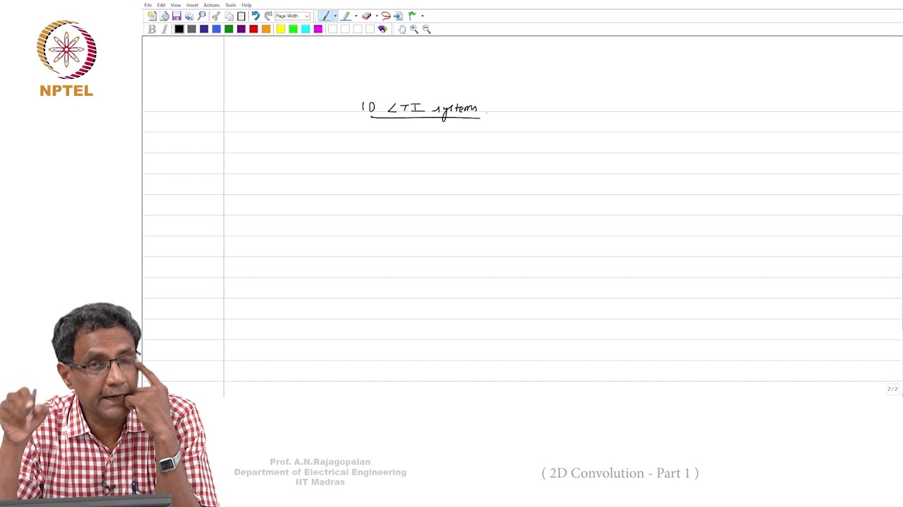 Lec 22 2d Convolution Youtube