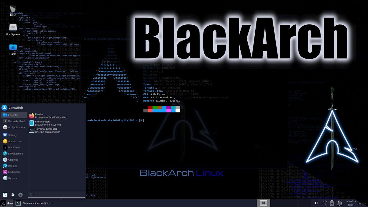 Blackarch Linux Installation And First Look Youtube