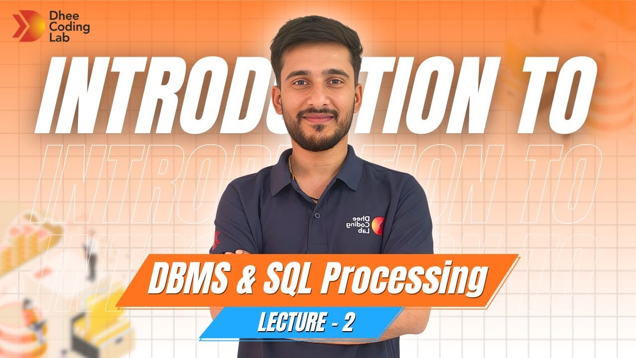 Sql Made Easy What Is Dbms Sql Processing Youtube