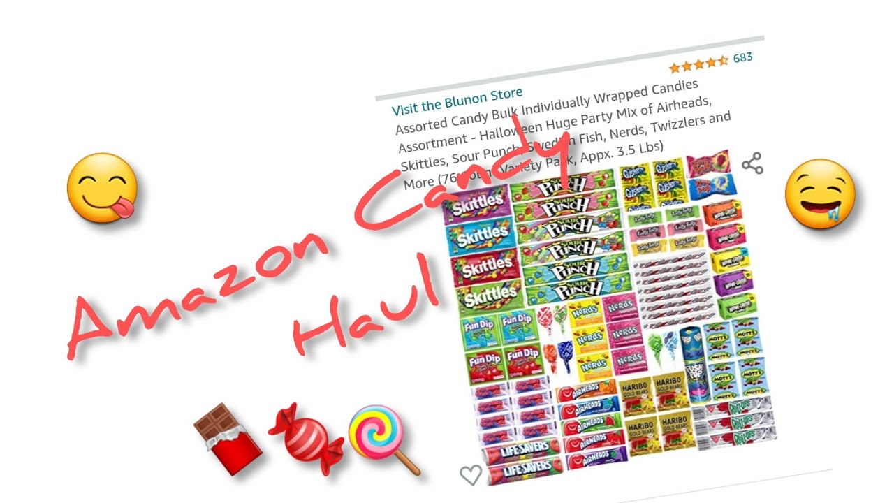 Amazon Candy Haul Youtube