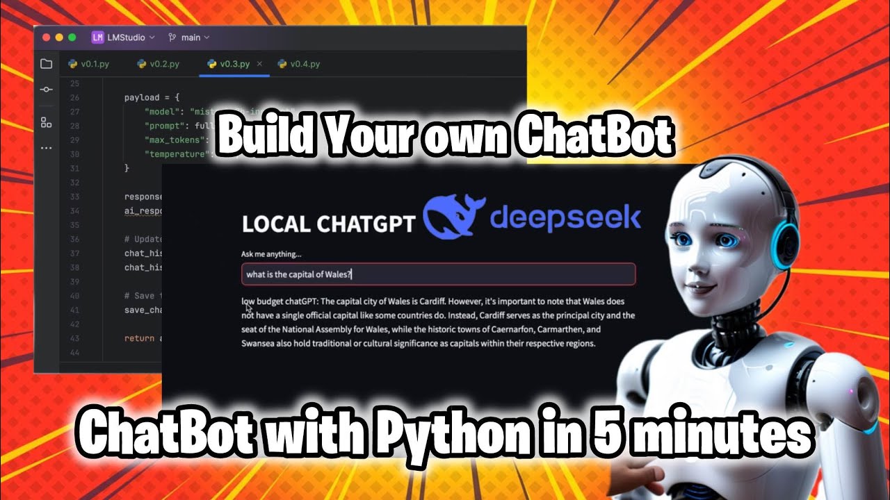 How To Create Chatbot Using Python Youtube