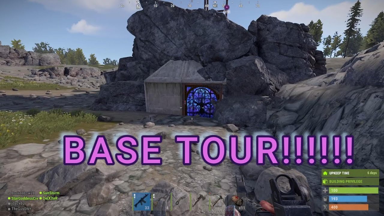 Rust Base Tour Youtube