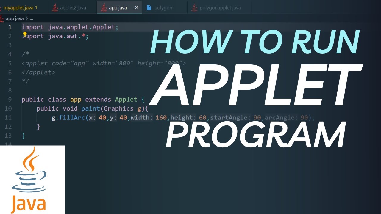 How To Run Applet Program In Java Draw Rectangle In Applet Vuzzare