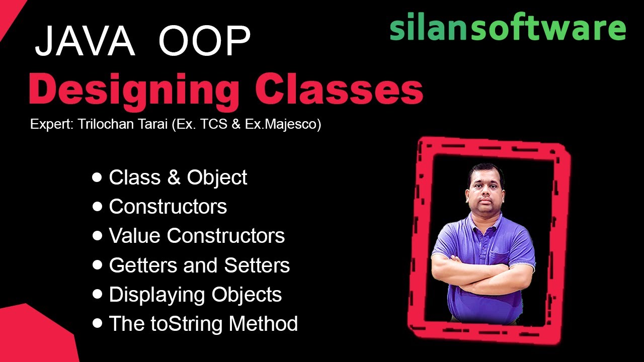 Java Oop Designing Classes Silan Software Youtube