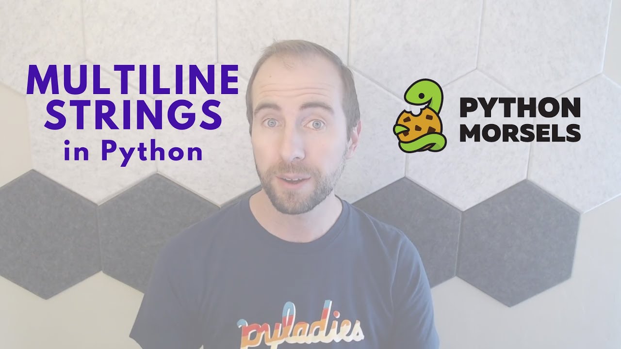 Multiline Strings In Python Youtube