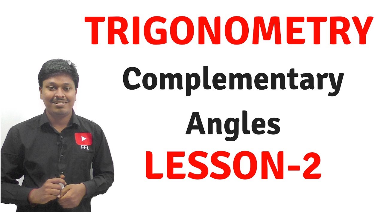Trigonometry Lesson 2 Complementary Angles Youtube