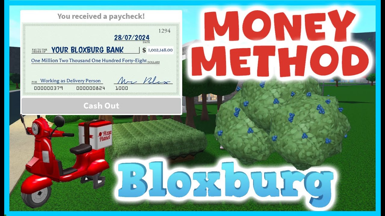 How To Earn Quick Money In Bloxburg Money Hack 2024 Youtube