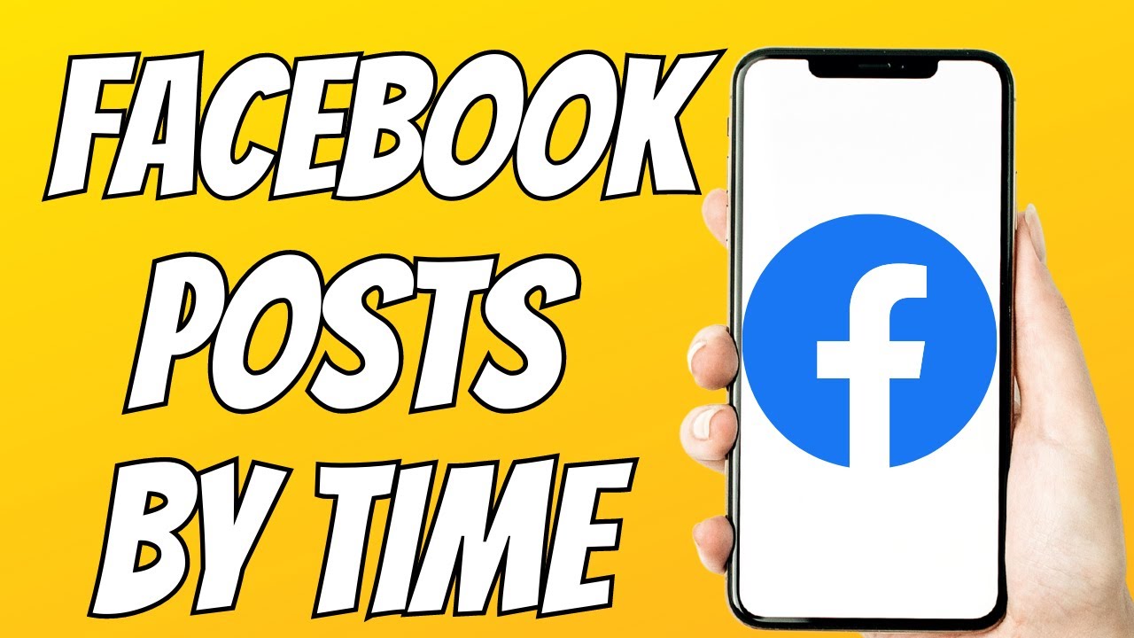 How To Sort Facebook Posts By Time Youtube