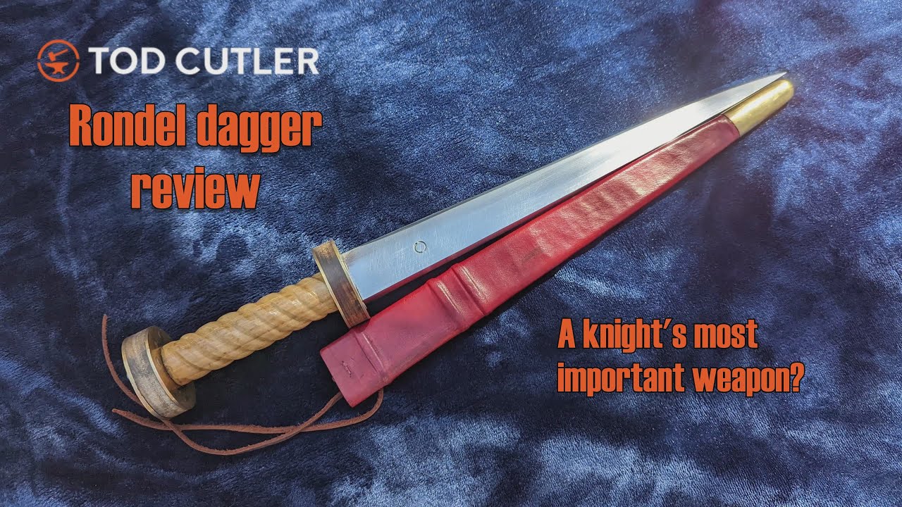 Dagger Review Tod Cutler Twisted Medieval Rondel Youtube