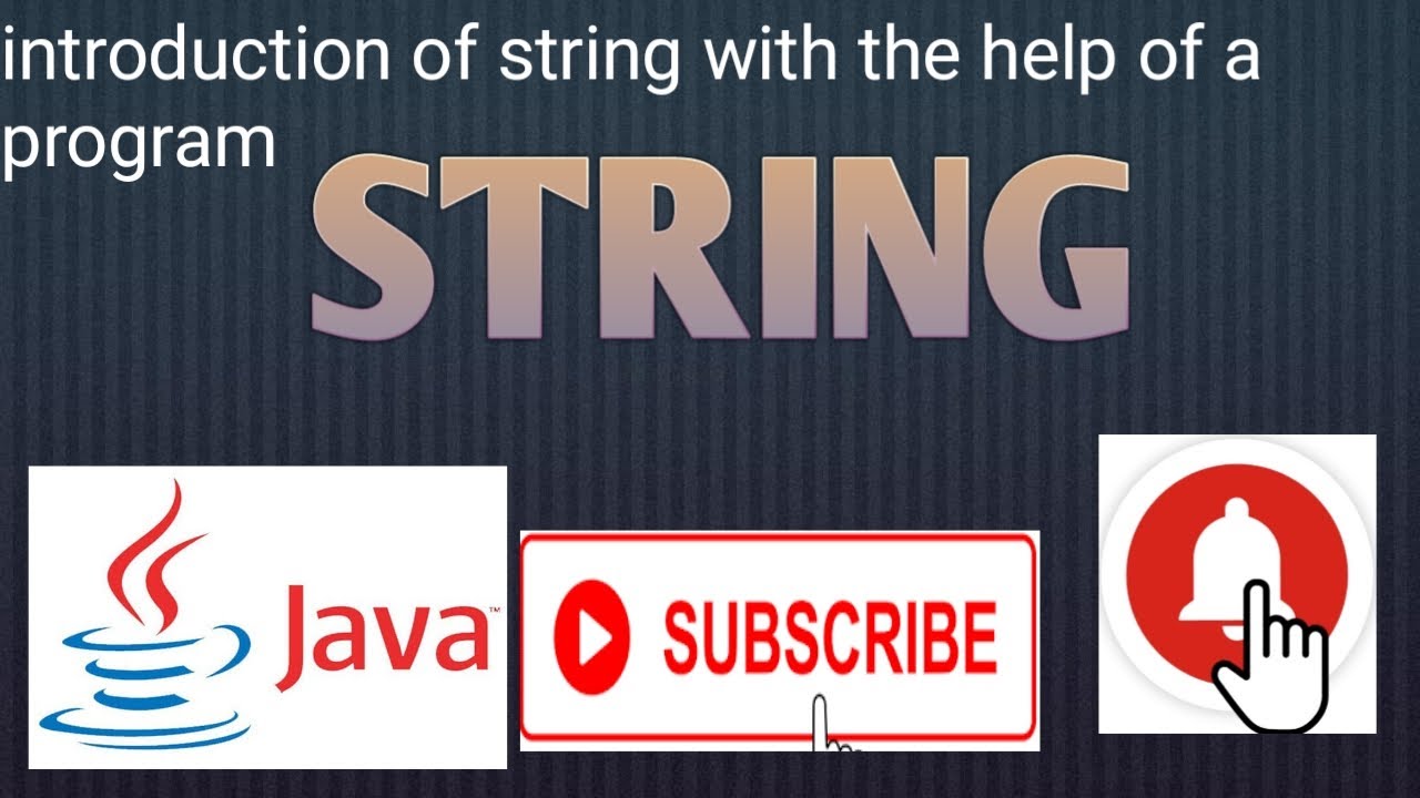Introduction To String In Java With Easy Explanation And With The Help
