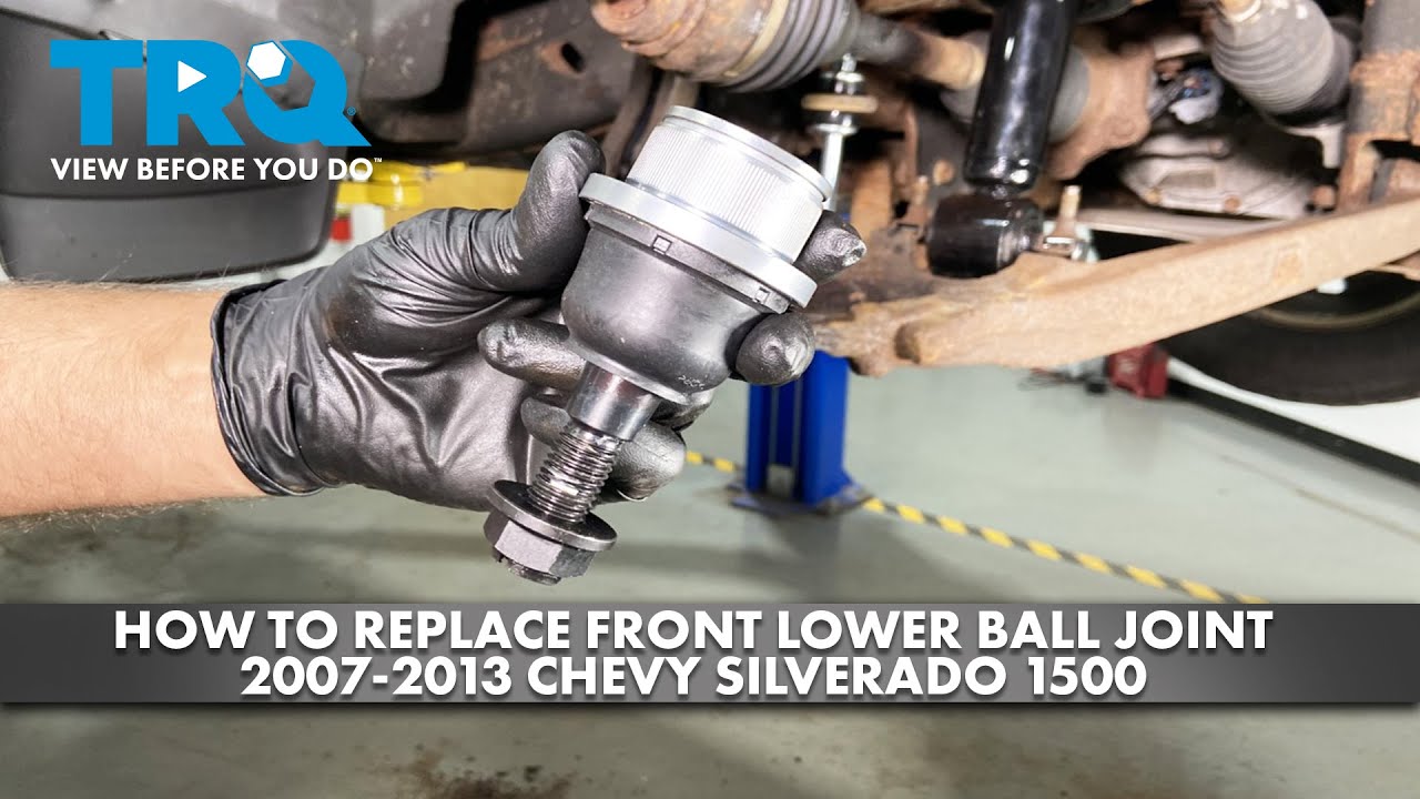How To Install A Lower Ball Joint