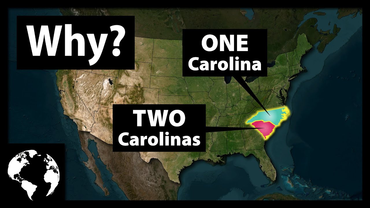 Why The United States Has Two Carolinas North Carolina And South