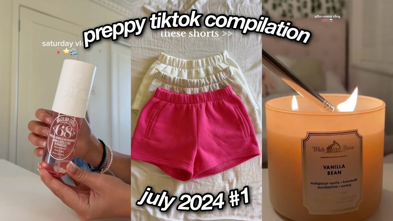 Preppy Tiktok Compilation 24 26 Youtube