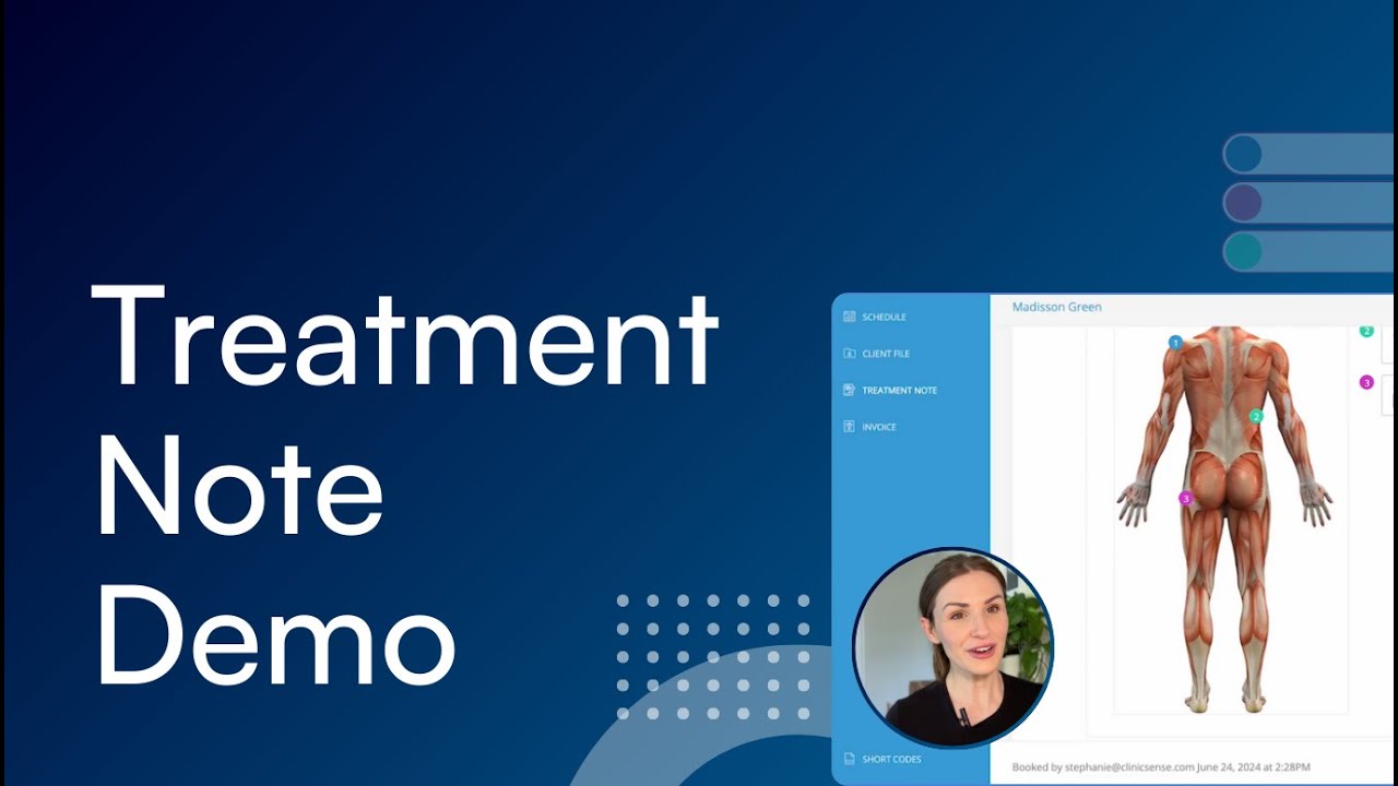 Treatment Notes Demo Youtube