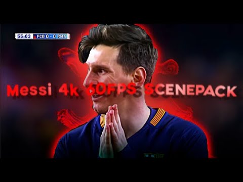 Li̇onel Messi̇ Scenepack 4k 60fps Youtube