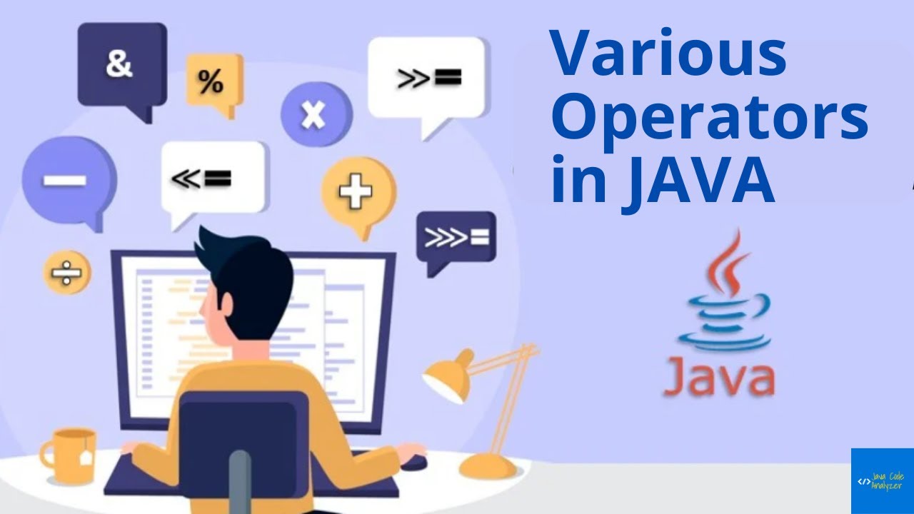 Operators In Java Youtube