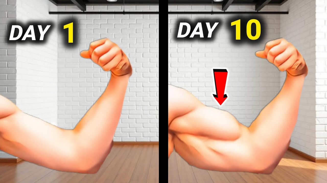 Bigger Arms In 5 Minutes Home Workout Youtube