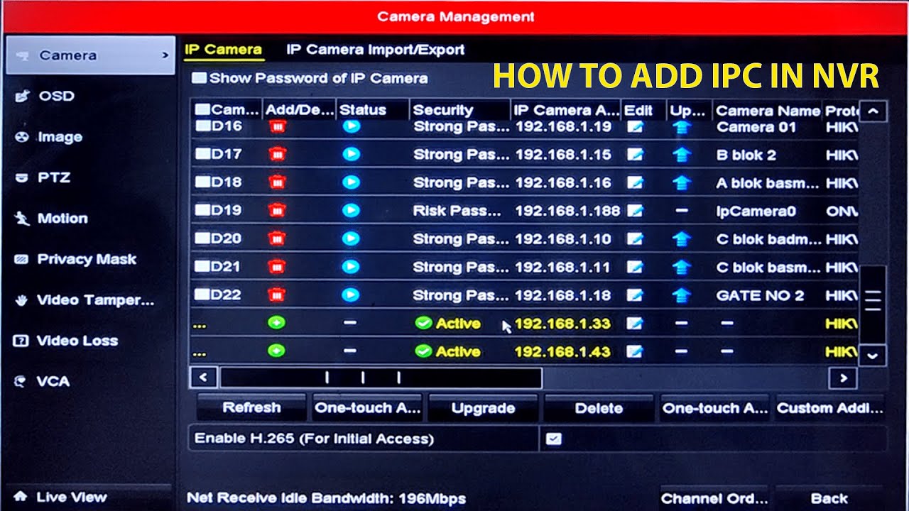 How To Configure Hikvision Nvr With Ip Camera Step By Step Guide