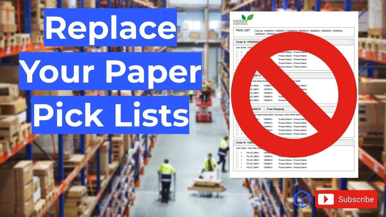 Super Warehouse Replacing Traditional Pick Lists With A Visual Pick