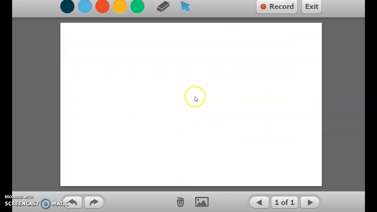 How To Use Educreations Youtube